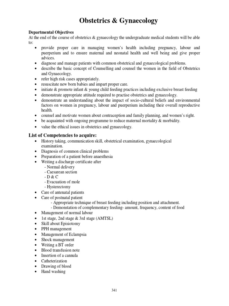 11 Obstetrics Gynaecology 1 Pdf Obstetrics Childbirth