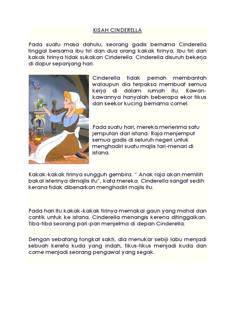 Kisah Cinderella | PDF