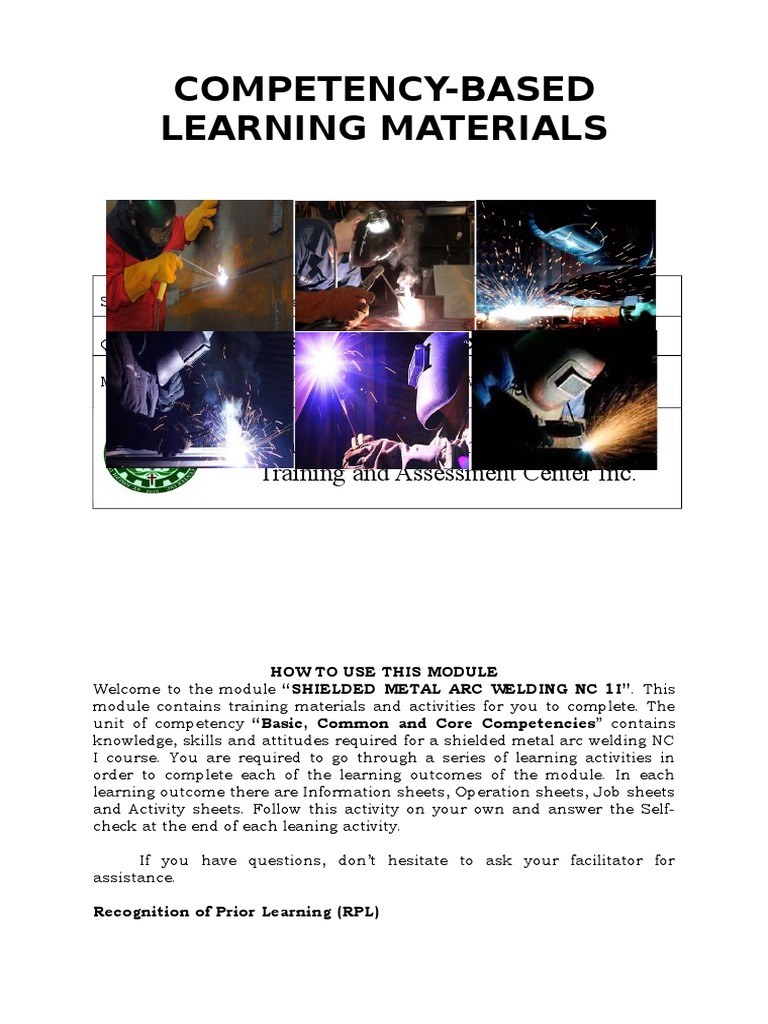 SMAW Welding Guide | PDF | Welding | Construction