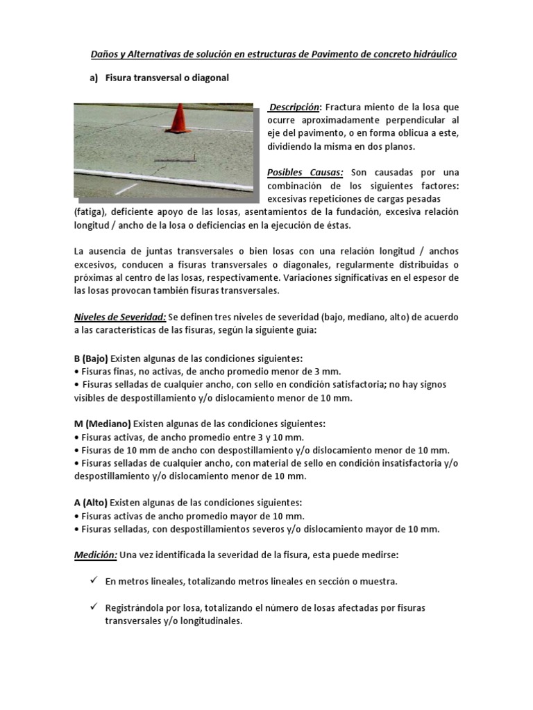 Alternativas de Solucion Al Pavimento | PDF | Hormigón | Medición Alternativas de Solucion Al Pavimento | PDF | Hormigón | Medición