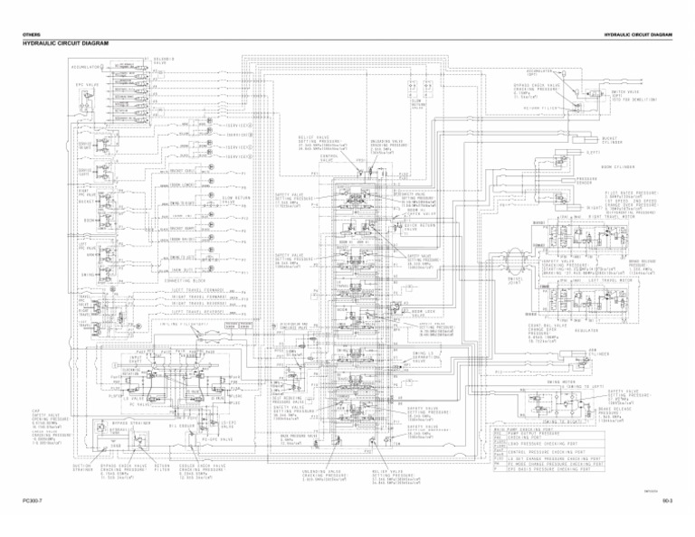 Pc350-7 Hydraulic Circuit Diagram | PDF