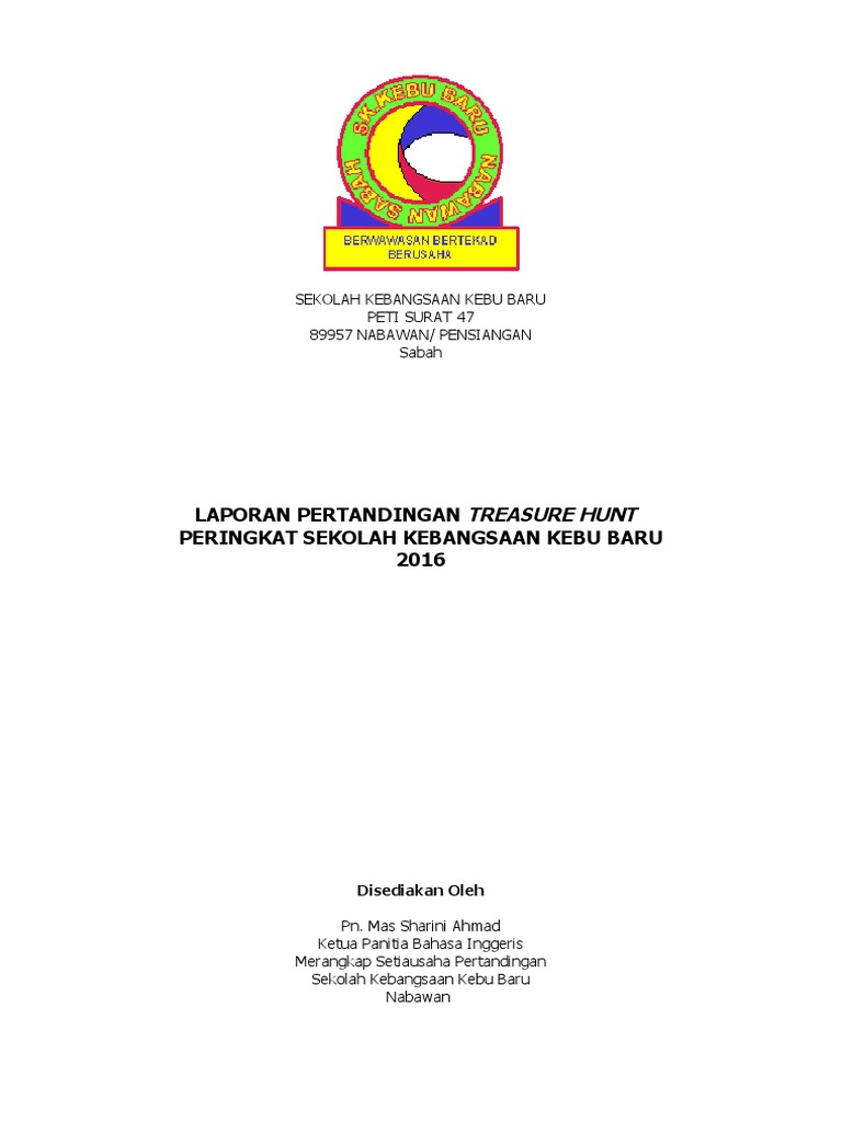 Muka Depan Laporan | PDF