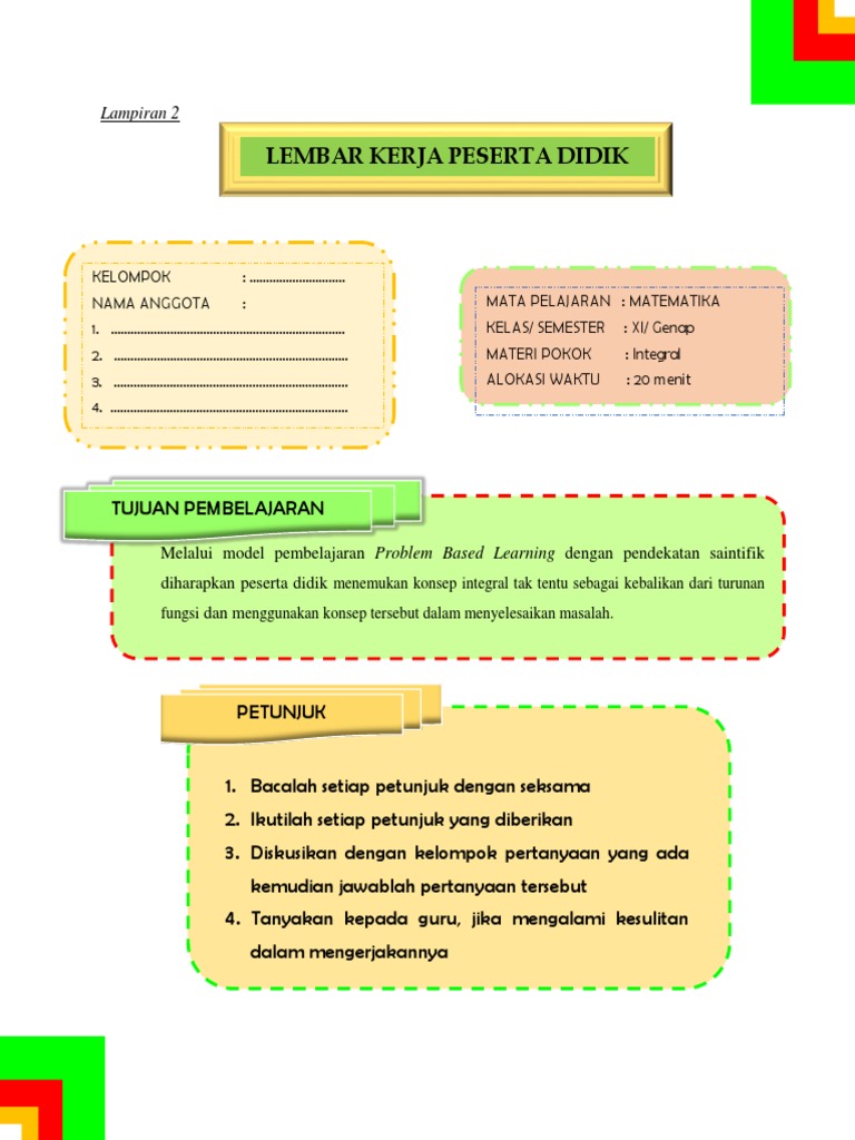 Lampiran 2 LKPD | PDF