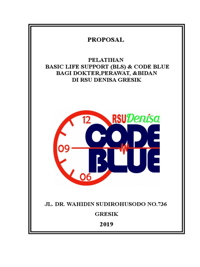 Pelatihan BLS & Code Blue RSU Denisa | PDF