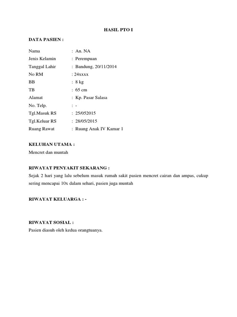Hasil Pto Farmasi | PDF