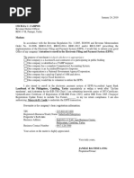 Sample Delinquency Letter | PDF | Debt | Arrears