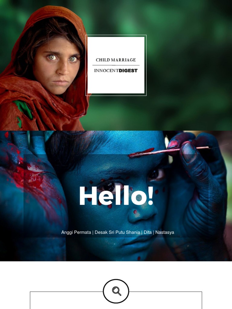 Child Marriage Presentation | Download Free PDF | Child Marriage | Marriage