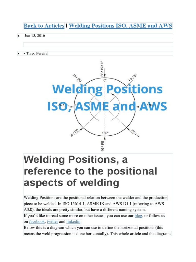 Welding Position | PDF | Welding | Construction