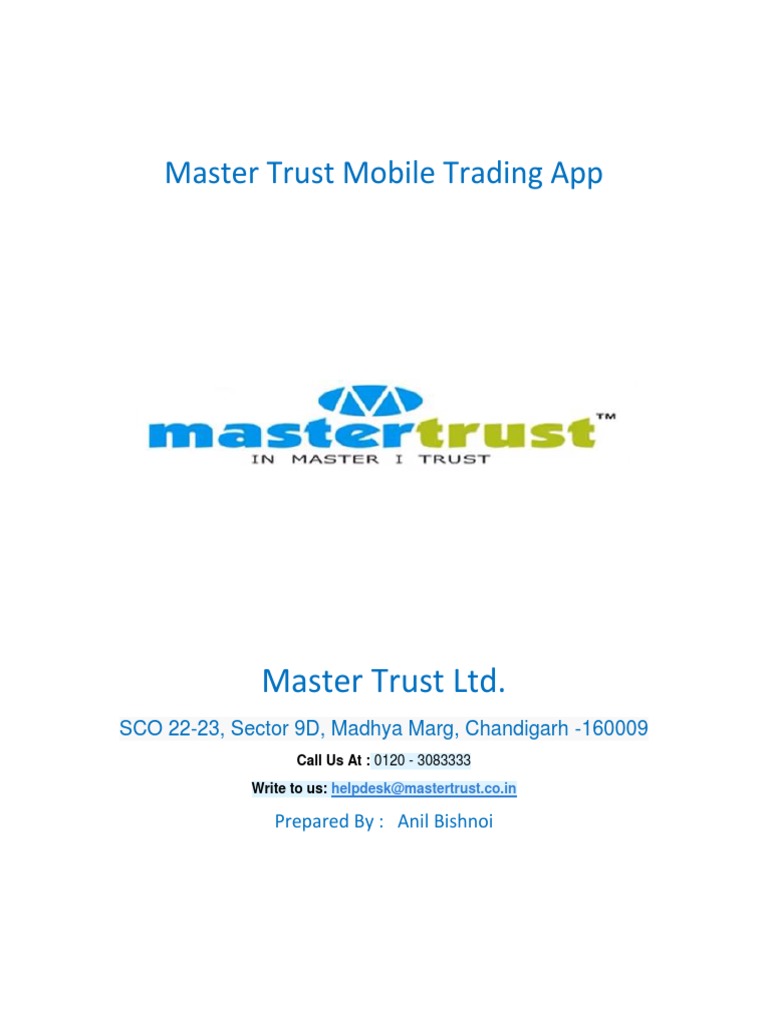 A Comprehensive Guide to Navigating the Master Trust Mobile Trading App ...