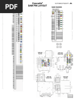 Sam Pin Layout: Sam Cab Sam Chassis | PDF | Switch | Manufactured Goods