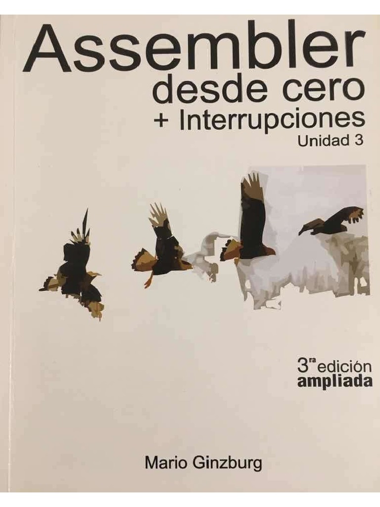 Assembler Desde Cero + Interrupciones, 3ra Edición | PDF