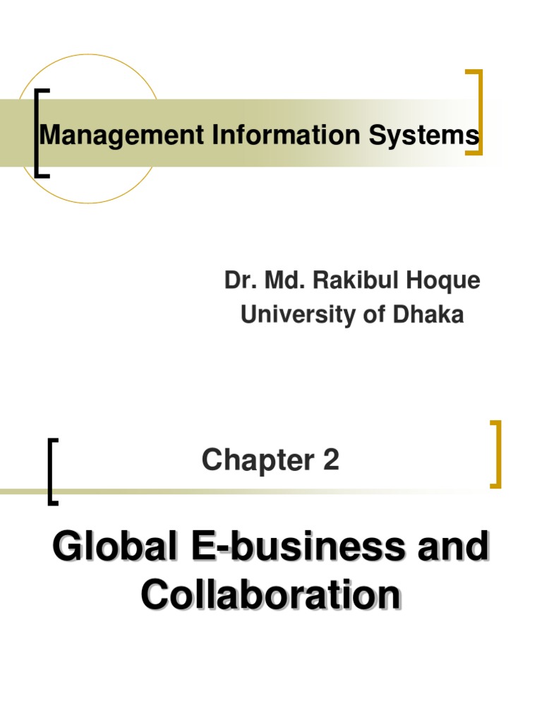 MIS Chapter on Business Processes and Systems | PDF | Business Process ...