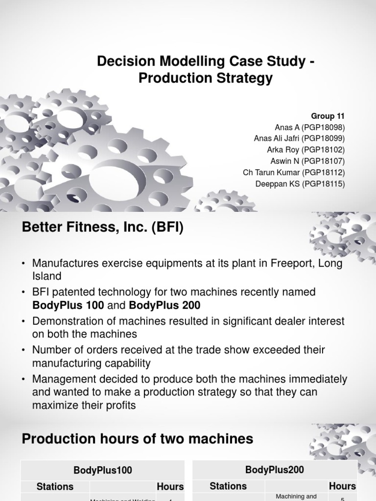 Production Strategy - Body Plus | PDF | Economies | Business