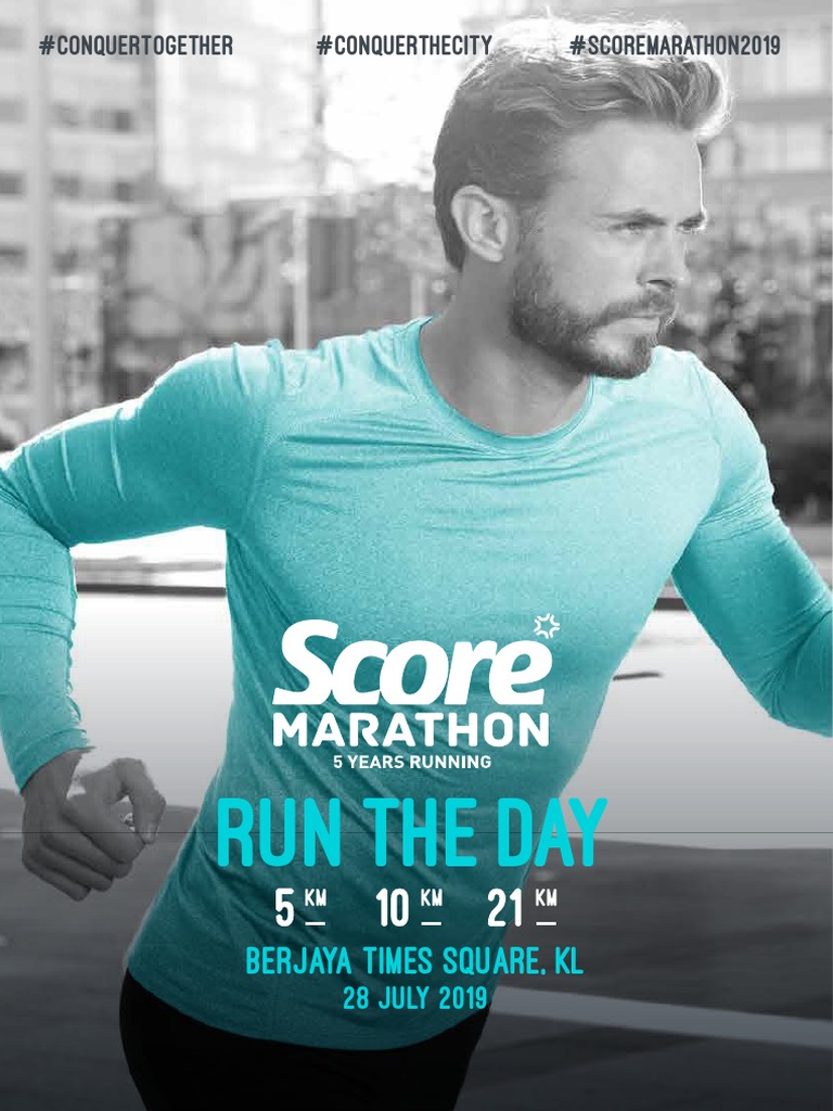 Roadmap to Victory: A Guide to the SCORE Marathon 2019 Run The Day Race ...