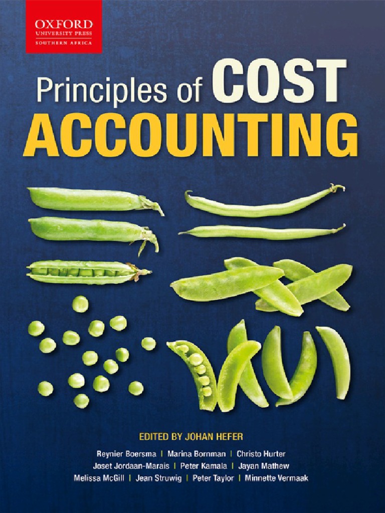 Principles of Cost Accounting Epub PDF | PDF | Management Accounting ...
