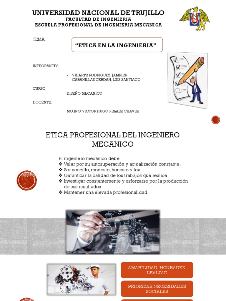 Etica en La Ingenieria Mecanica | PDF | Ingeniería | Science