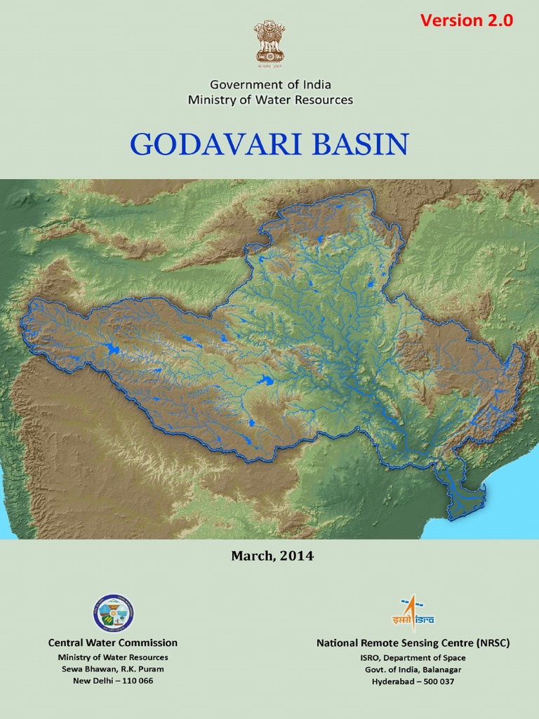 Godavari River Flow Map