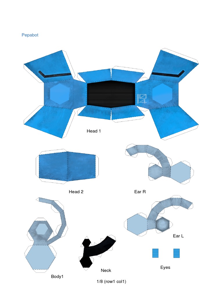 Paper Craft Template | PDF | Language Arts & Discipline | Technology ...