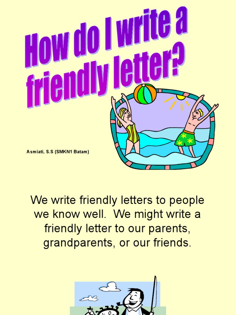 Parts of a Friendly Letter Explained | PDF