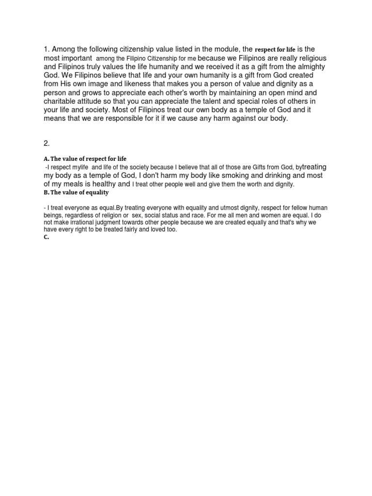 NSTP Assignment | PDF