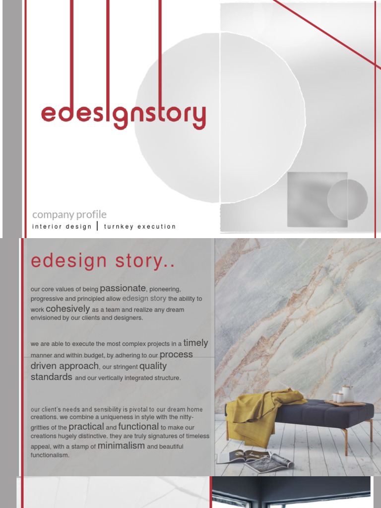Company Profile Version 1 4 | PDF | Design | Interior Design