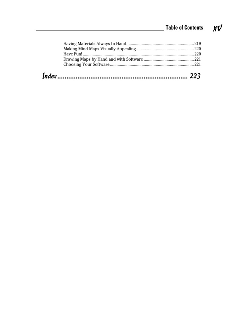 Mind Mapping Techniques And Tools Pdf