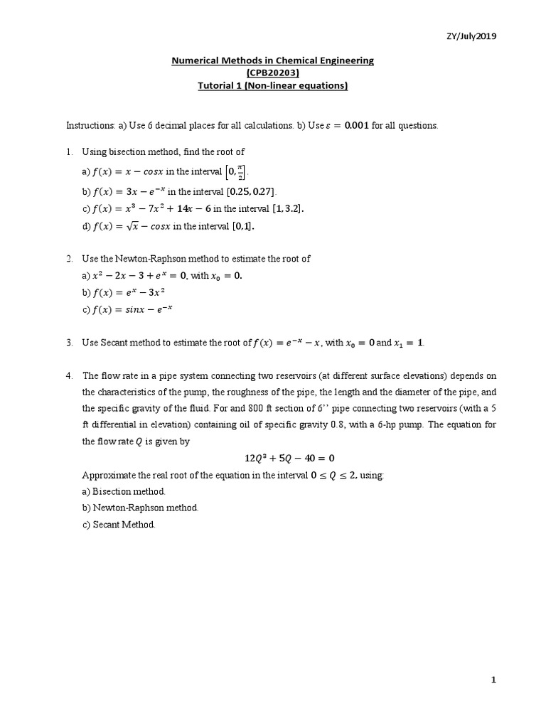 CPB20203 Tutorial 1 July19 | PDF