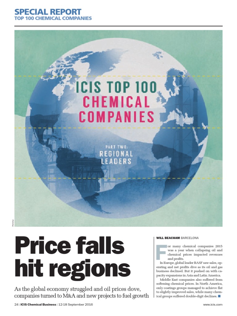 Icis Top 100 | PDF | Polyethylene | Chemical Substances