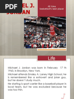 Michael Jordan Reading Comprehension Quiz | PDF | Social Science