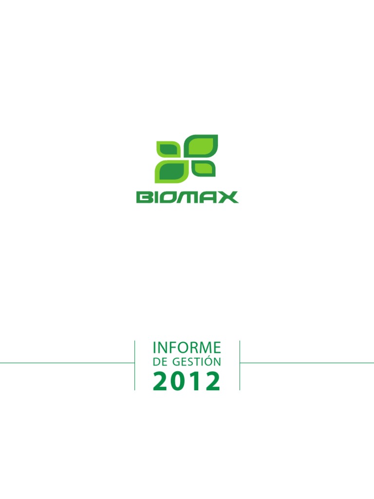 Informe Biomax 2012 Final 1 | PDF | Estación de servicio | Colombia