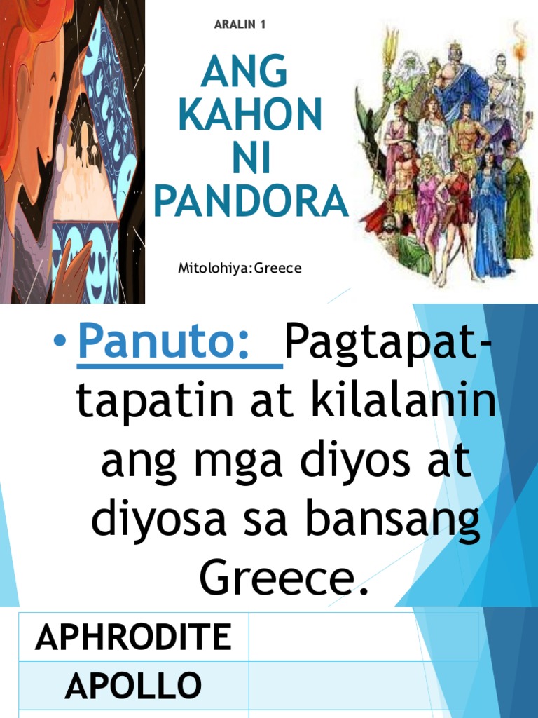 Fil 10 - Unang Markahan | PDF