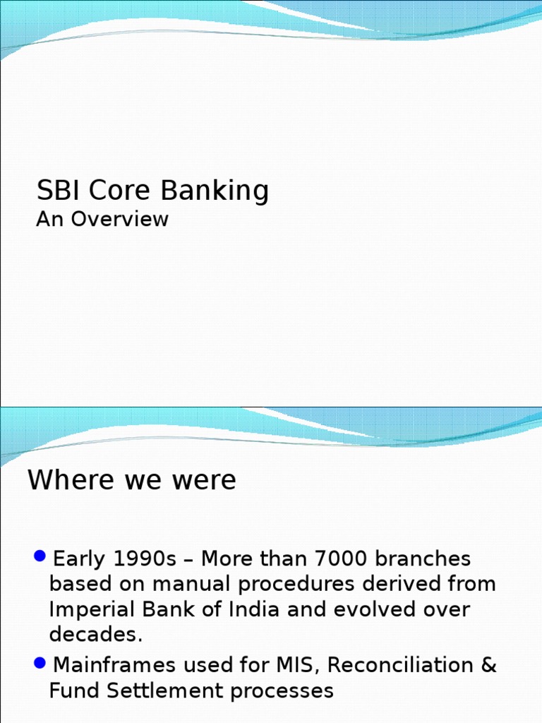 Sbi Core Banking | PDF | Computer Security | Security