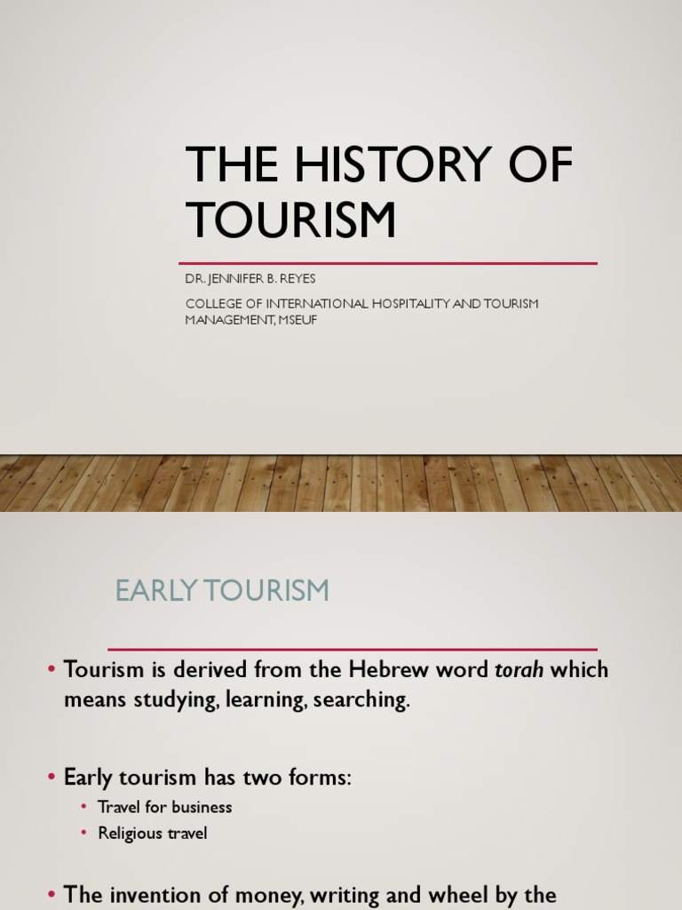 History of Tourism: From Origins to 19th Century | PDF | Spa | Tourism