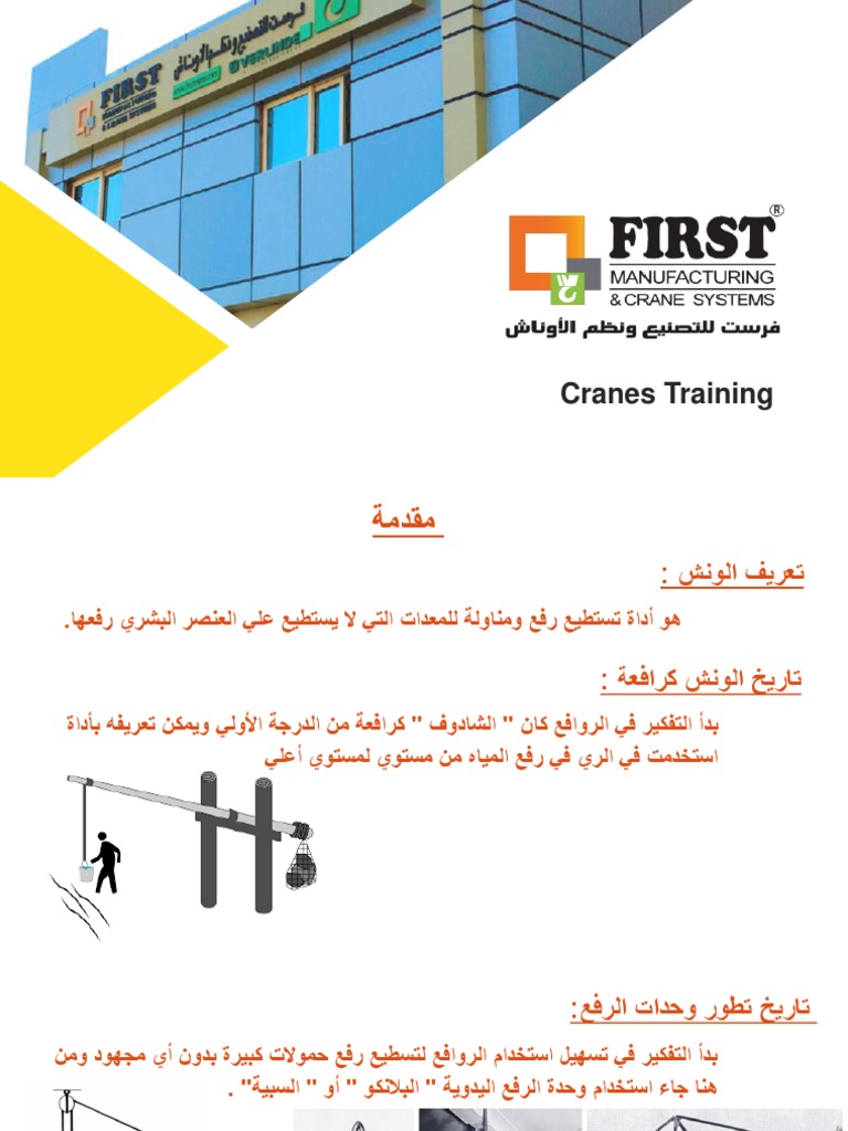 Cranes Training | PDF