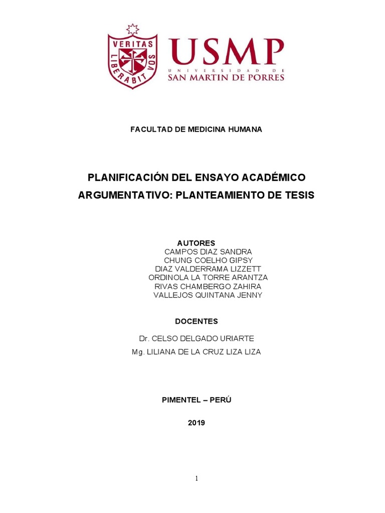 Modelo de ensayo académico | PDF