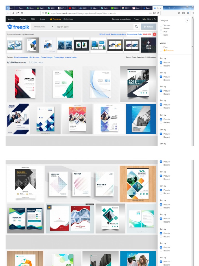 Contoh Cover Makalah Company Profile Laporan PDF | PDF