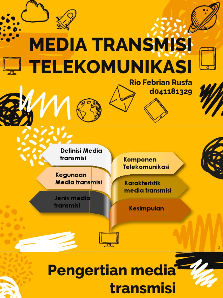 Media Transmisi Dan Telekomunikasi | PDF