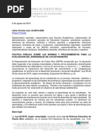 SAEE - 12a Perfil Del Estudiante en Proceso de Transición Postescolar ...