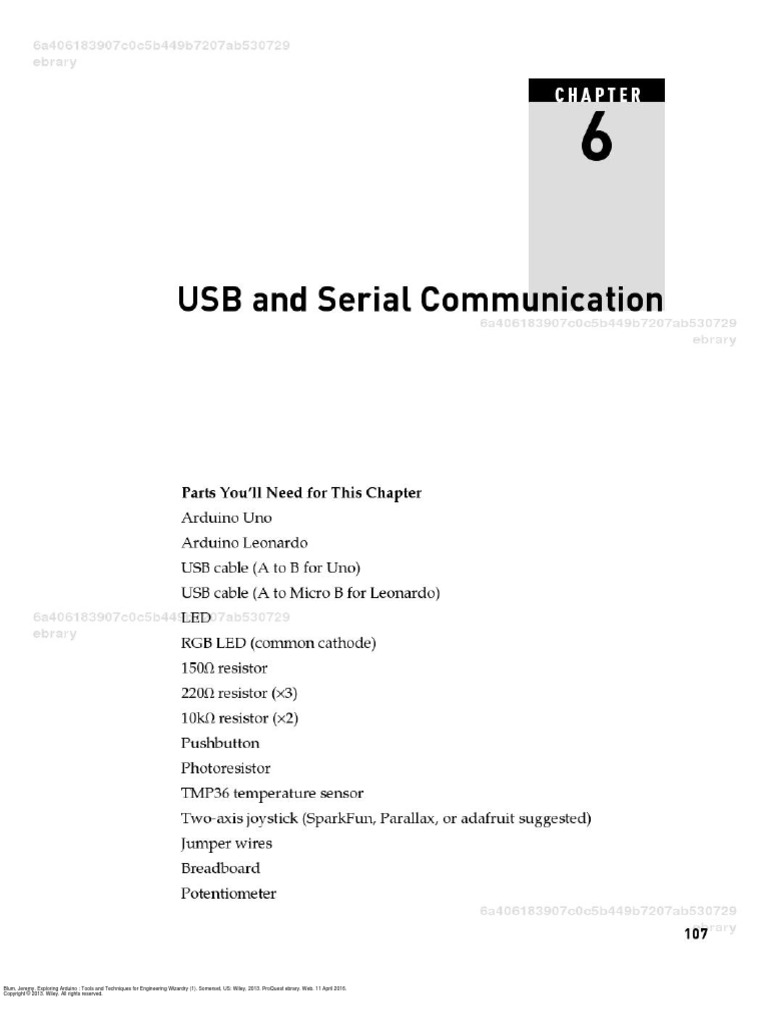 Exploring Arduino Tools And Techniques For Engineering