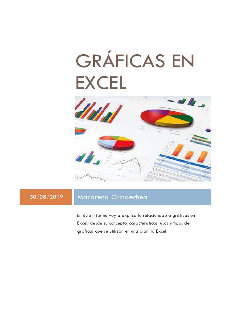 Informe Gráficas | PDF | Gráfico | Microsoft Excel