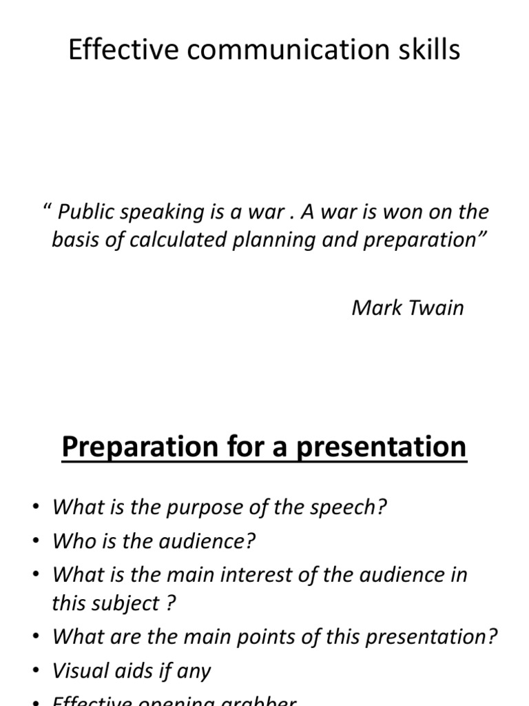 Effective Communication Skills | PDF