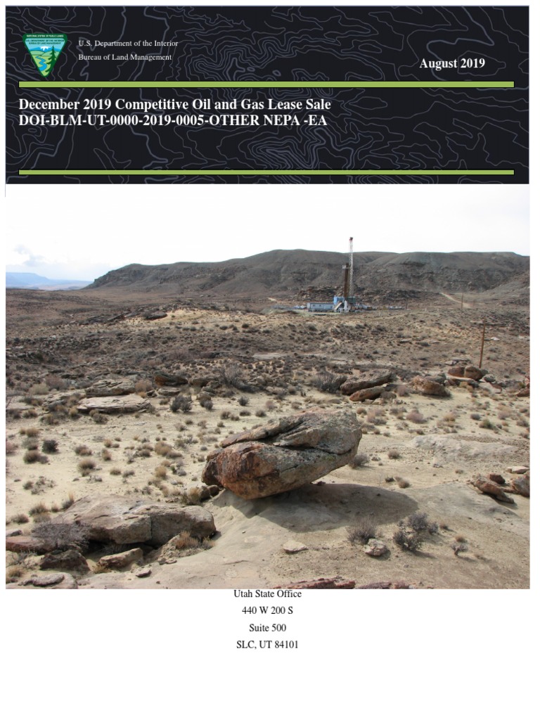 BLM Environmental Assessment | PDF | National Environmental Policy Act ...
