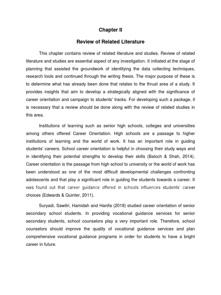 Airiz RRL and Rrs | PDF | Adolescence | School Counselor