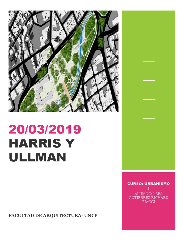 Modelo de Nucleos Múltiples de Harris y Ullman | PDF | Chicago | Ciudad