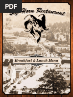 Breakfast and Kickback Menu - Drury Hotels | PDF | Hot Dog | French Fries