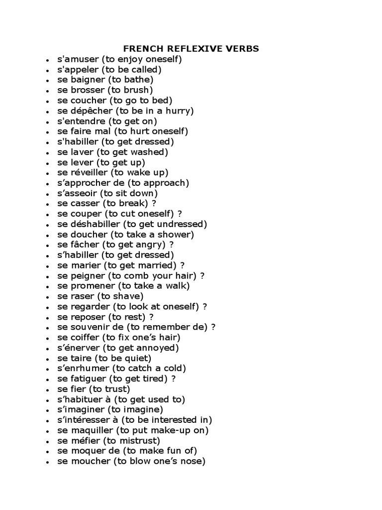French Auxiliar Verb | PDF