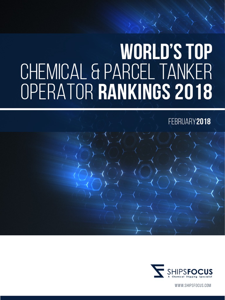 Chemical & Parcel Tanker Operator Rankings 2018: World'S Top | PDF ...