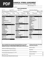 Mot Inspection Checklist Vt29 | PDF