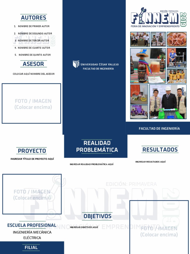 Triptico A4 para Editar | PDF