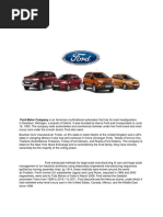 Ford Motor Company CEO History | PDF | Vehicle Industry | Ford Motor ...